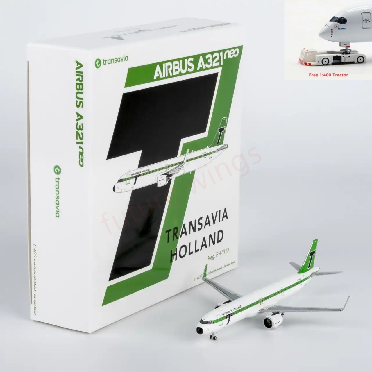 1:400 NG Models NG13139 Transavia Airlines A321neo PH-YHD Aircraft Mod ...