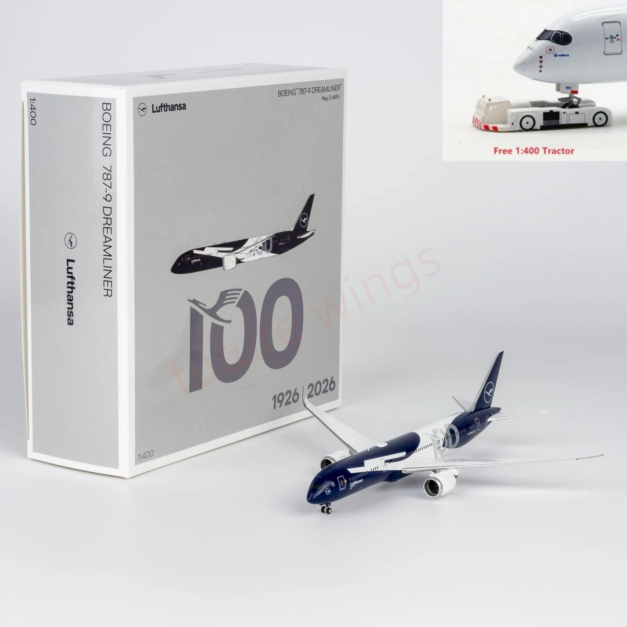 1:400 NG Models NG55153 Lufthansa B787-9 D-ABPU “100years”Aircraft Mod ...