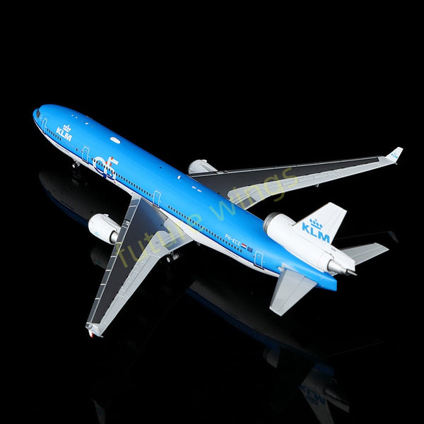 1:400 YY Wings KLM MD-11 PH-KCE PH-KCD Aircraft Model+Free Tractor ...